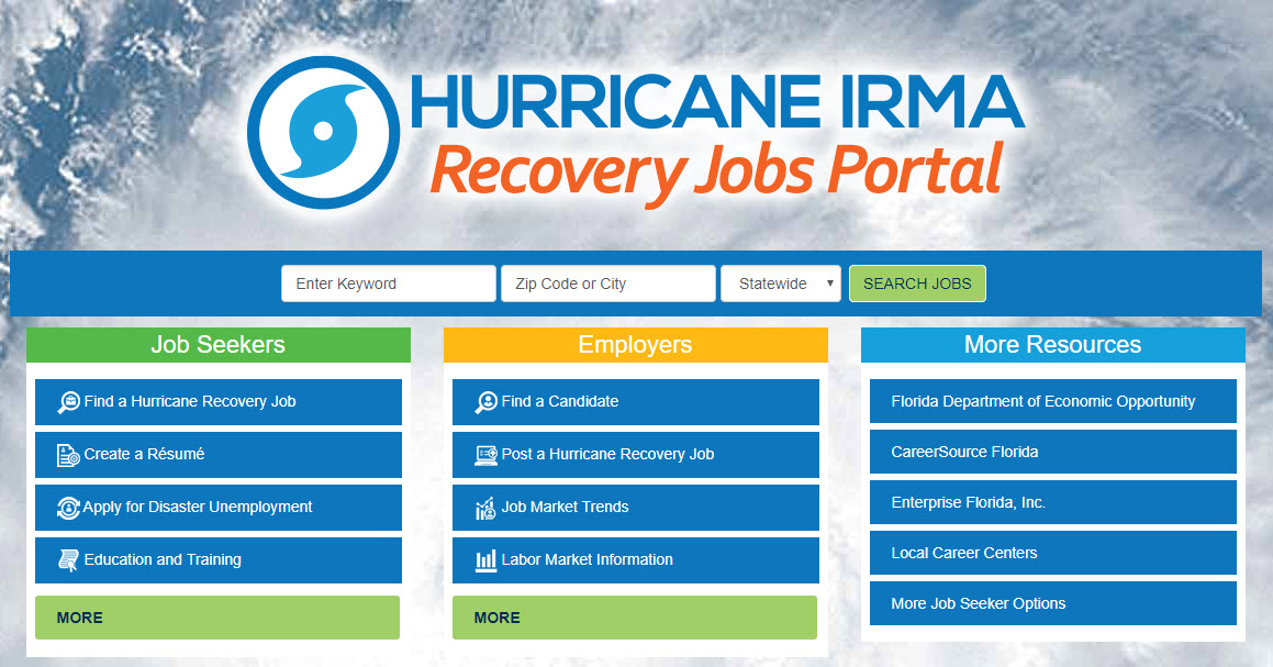 Hurricane Irma Recovery Job Opportunities Available for Florida ...